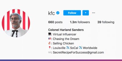 Inside the Virtual Influencer Marketing Campaign from KFC
