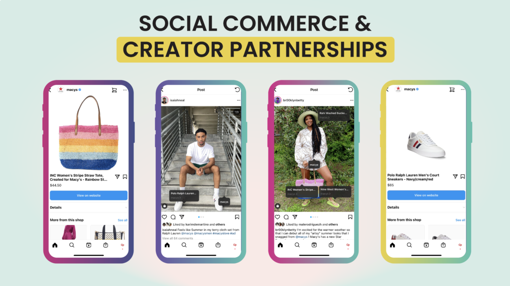[Infographic] Social Commerce & Creator Partnerships | Open Influence Inc.