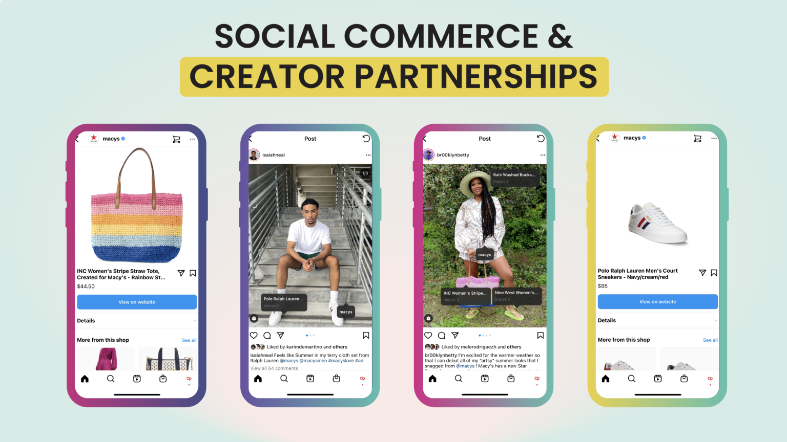 [Infographic] Social Commerce & Creator Partnerships | Open Influence Inc.